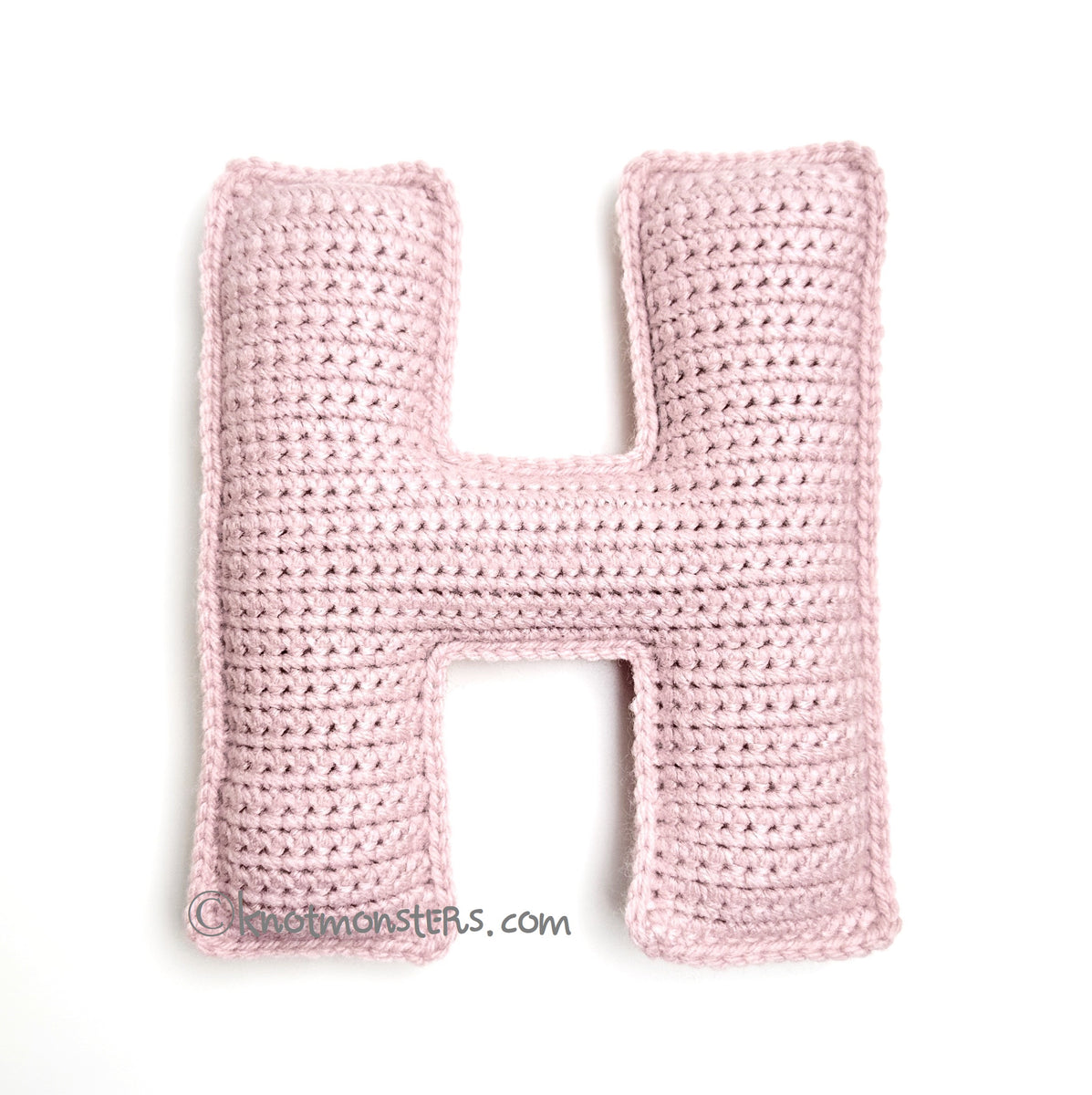 Letter "H" - Letters & Numbers (DIGITAL PATTERN) – Knotmonster