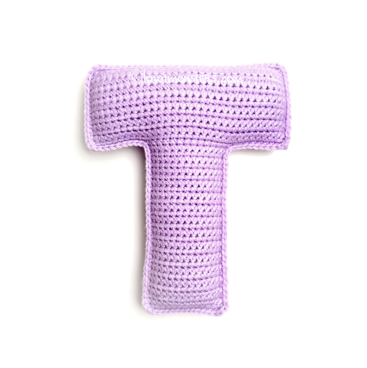Letter "T" - Letters & Numbers (DIGITAL PATTERN) – Knotmonster