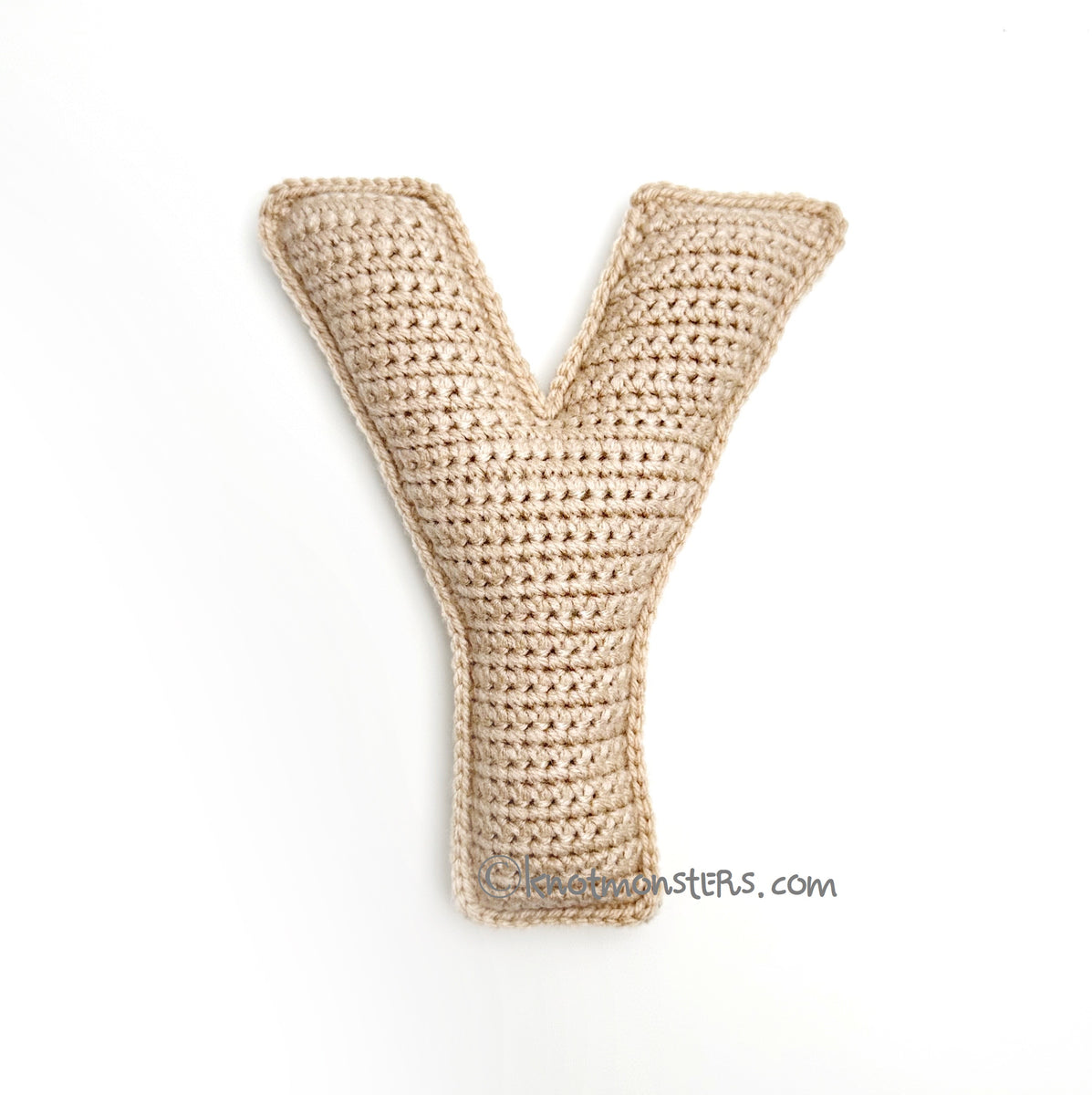 Letter "Y" - Letters & Numbers (DIGITAL PATTERN) – Knotmonster