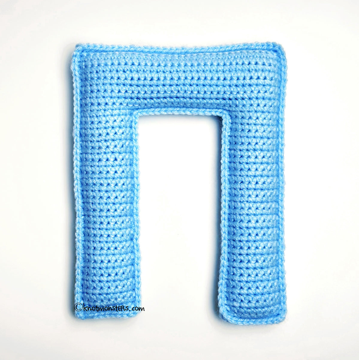 Letter "Pi" - Letters & Numbers (DIGITAL PATTERN) – Knotmonster