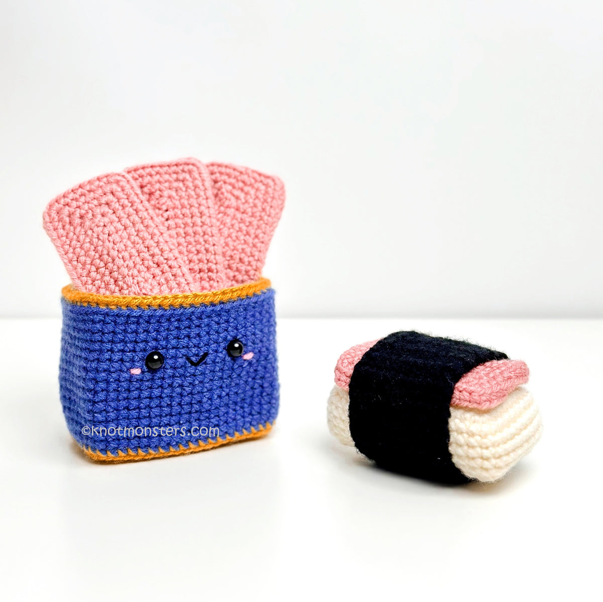 Canned Meat & Musubi - Breakfast Cafe (DIGITAL PATTERN) – Knotmonster