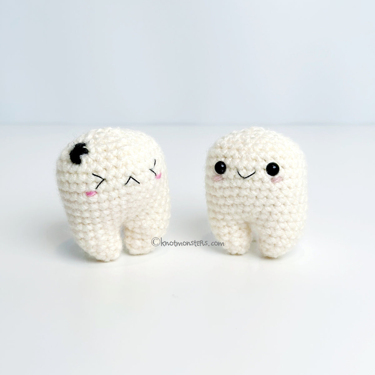 Tooth (small) - Dentist (DIGITAL PATTERN) – Knotmonster