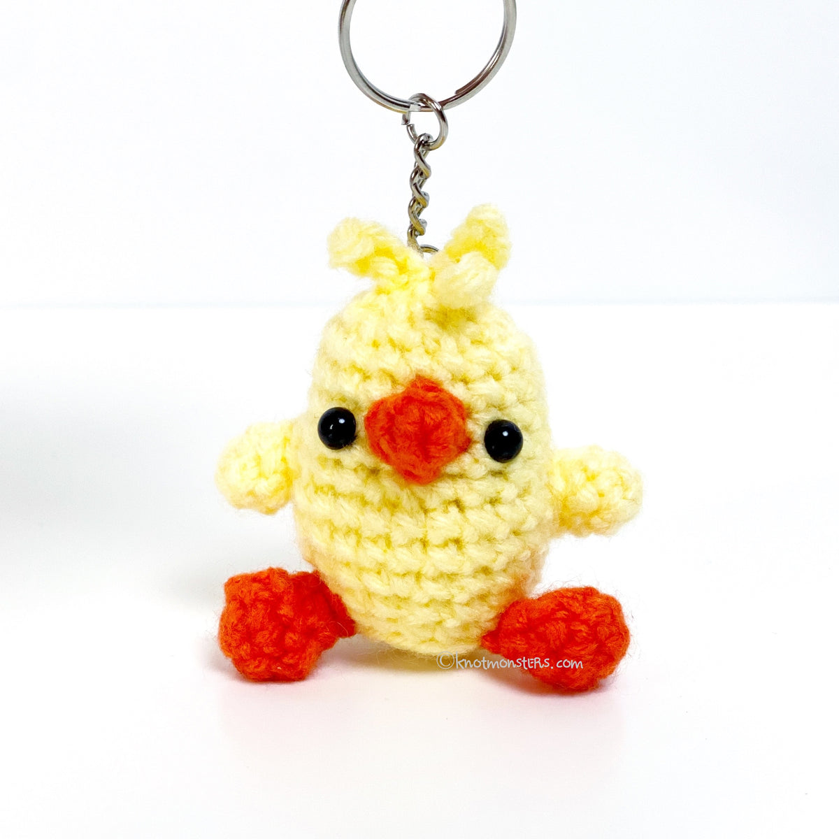 Mini Chicken- Keychain (DIGITAL PATTERN) – Knotmonster