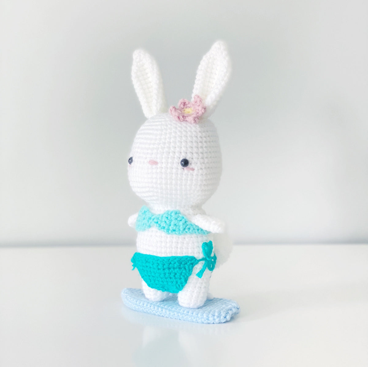 Surfing Surf Bunny Rabbit - Bunny Olympics (DIGITAL PATTERN) – Knotmonster